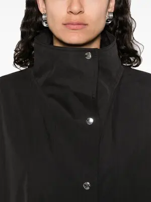TOTEME Cotton Blend Parachute Jacket - Black