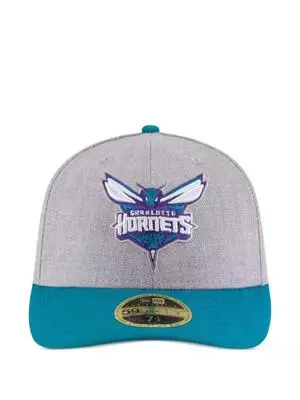 New Era Charlotte Hornets 59fifty Baseball Cap - Grey