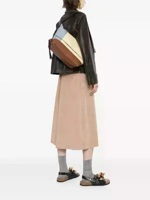 Marni Colour-block Leather Shoulder Bag