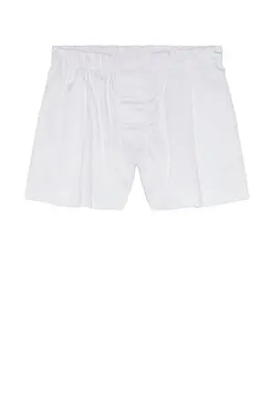 Lacoste Poplin Shorts - Blanc