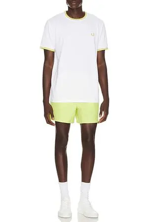 Fred Perry Swim Shorts - Citron