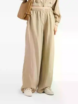 Prada Silk Drawstring Pants