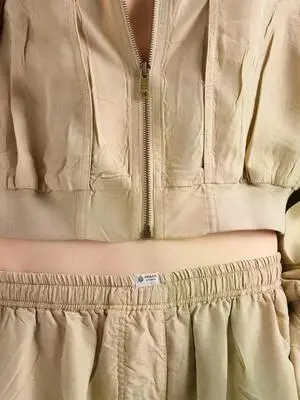 Prada Silk Drawstring Pants