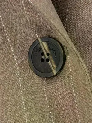POST SCRIPTUM Pinstripe Single-breasted Blazer