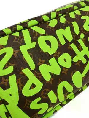 LOUIS VUITTON Monogram Graffiti Neverfull Gm - Brown