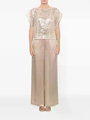 Peserico Blouse With Sequin Embellishment