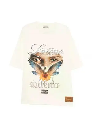 GARCIAS Graphic Print Cotton T-shirt