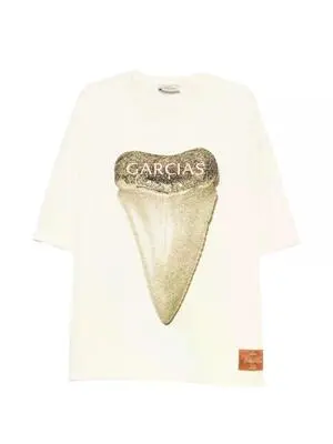 GARCIAS Graphic Print Drop Shoulder T-shirt