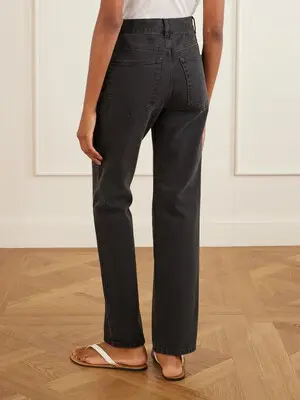 THE ROW Fargo Mid-rise Straight-leg Jeans