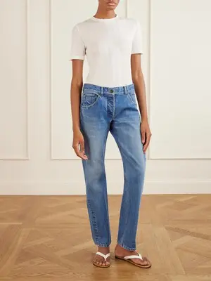 THE ROW Fima Straight-leg Jeans