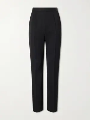 THE ROW Eranza Wool Straight-leg Pants