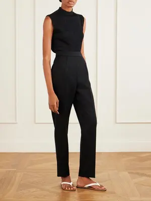 THE ROW Eranza Wool Straight-leg Pants