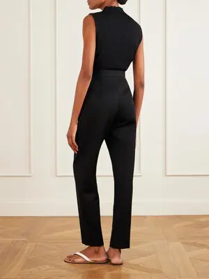 THE ROW Eranza Wool Straight-leg Pants