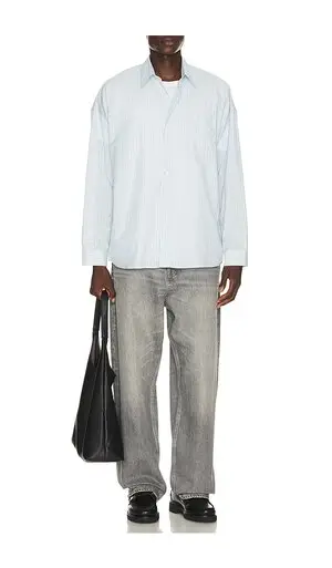 SUNFLOWER Stable Shirt In Baby Blue - Light Blue