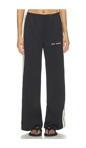 Palm Angels Classic Logo Track Loose Pant - Black & Off White