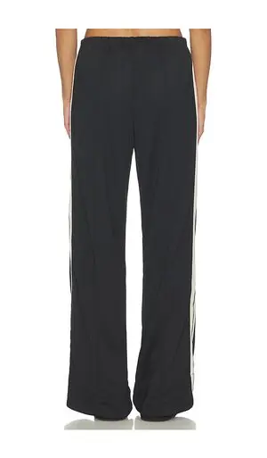 Palm Angels Classic Logo Track Loose Pant - Black & Off White