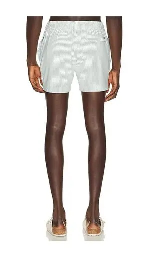 VINTAGE SUMMER Stripe Knit Shortie Volley