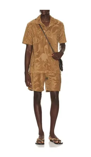 Oas Polo Shirt In Brown