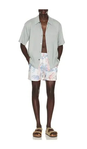 Oas Lorien Printed Swim Shorts