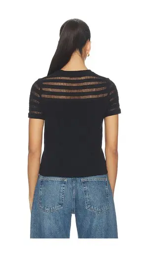 Rag & Bone Britt Short Sleeve Crew
