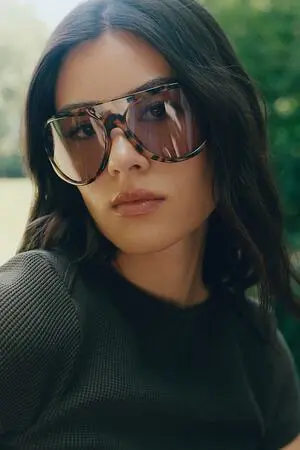 Anthropologie Oversized Aviator Sunglasses - Tortoise