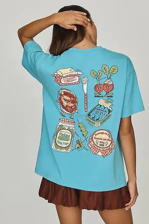 DAMSON MADDER Cotton Graphic T-shirt