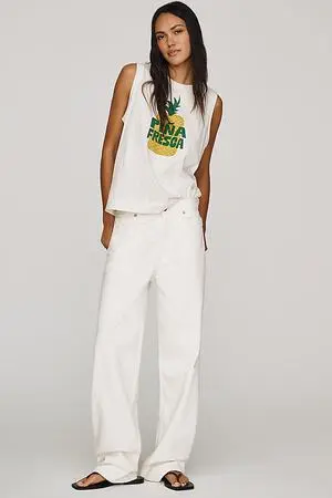 Maeve Cotton Piña Fresca T-shirt