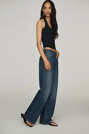 Good American Weightless High-rise Wide-leg Jeans