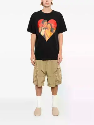 MELT Graphic-print T-shirt - Black