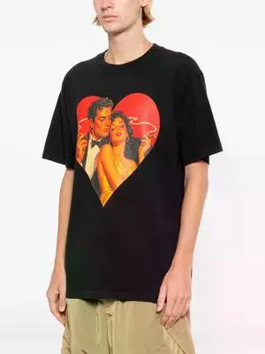 MELT Graphic-print T-shirt - Black