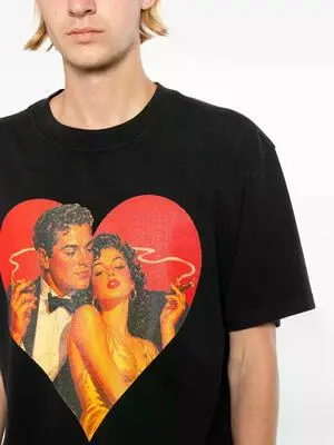 MELT Graphic-print T-shirt - Black