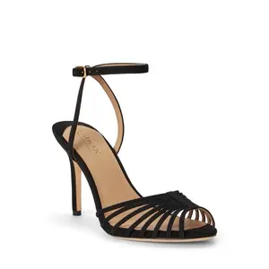 Ralph Lauren Mckayla Suede Strappy Sandal