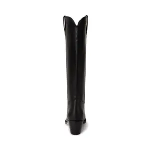 Ralph Lauren Harpher Calfskin Tall Boots