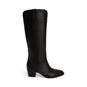 Ralph Lauren Harpher Calfskin Tall Boots