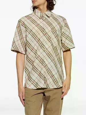 Burberry Check Short-sleeve Shirt