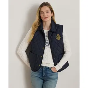 Ralph Lauren Crest-patch Quilted Vest