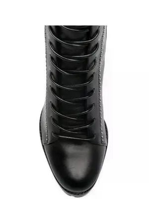 ALEXANDRE BIRMAN Stud-embellished Lace-up Boots