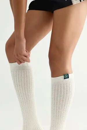 Free People Fore All Slouchy Socks - Sugar