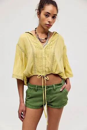 Free People Button Front Blouses