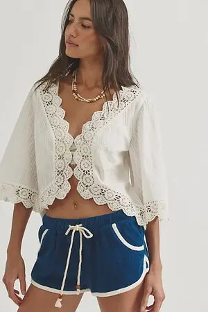 Free People Posie Crochet Top