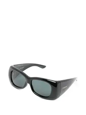 Saint Laurent Sl 901 Howl Rectangle-frame Sunglasses