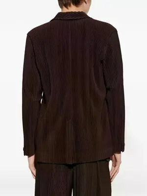 Issey Miyake Pleated Notch-lapel Jacket
