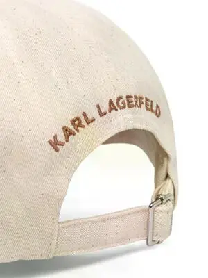 Karl Lagerfeld Logo Patch Baseball Cap
