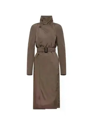 Rick Owens Maria Asymmetric Trench Coat