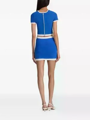Alice + Olivia Ciara Cropped Sweater