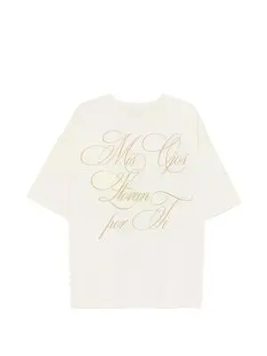 GARCIAS Graphic Print Cotton T-shirt