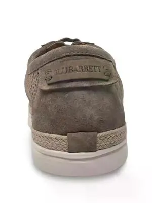 BARRETT Perforated Braided-trim Sneakers