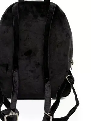 Juicy Couture Crystal-embellished Velvet Backpack