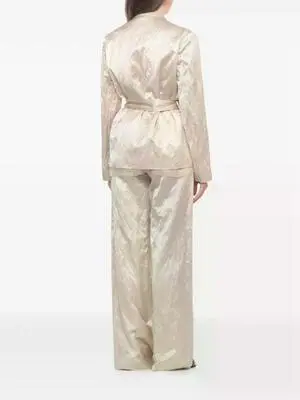 Antonelli Firenze Belted Crinkled Finish Jacket