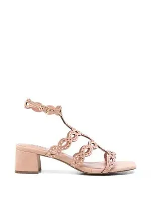 BIBI LOU Kai Embellished Sandals - Neutrals